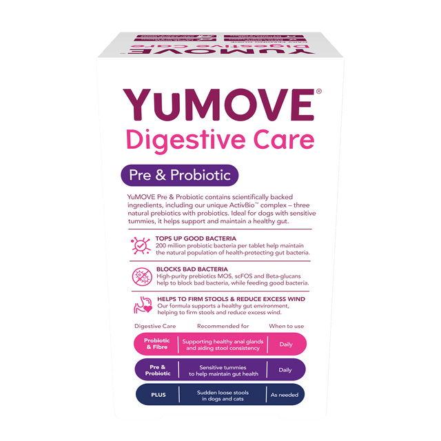 YuMOVE Digestive Care Pre & Probiotic for dogs & puppies